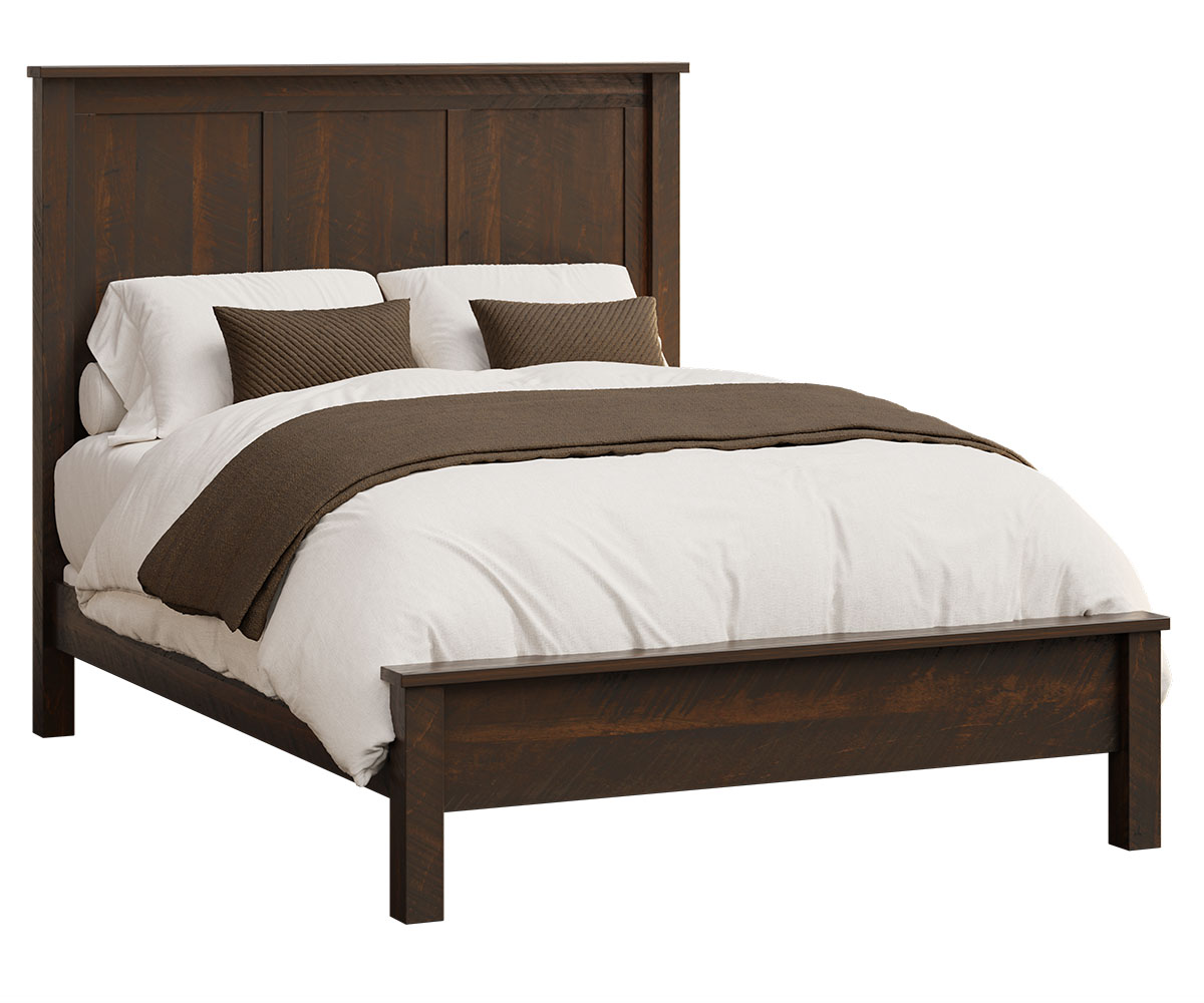 Glen Canyon Bed with Low Footboard - Prairie Lane Furniture